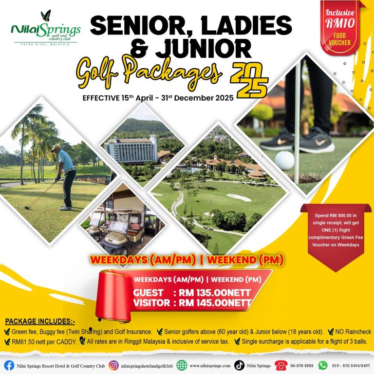 Nilai Springs Resort Hotel & Golf Country Club, Malaysia – Official website